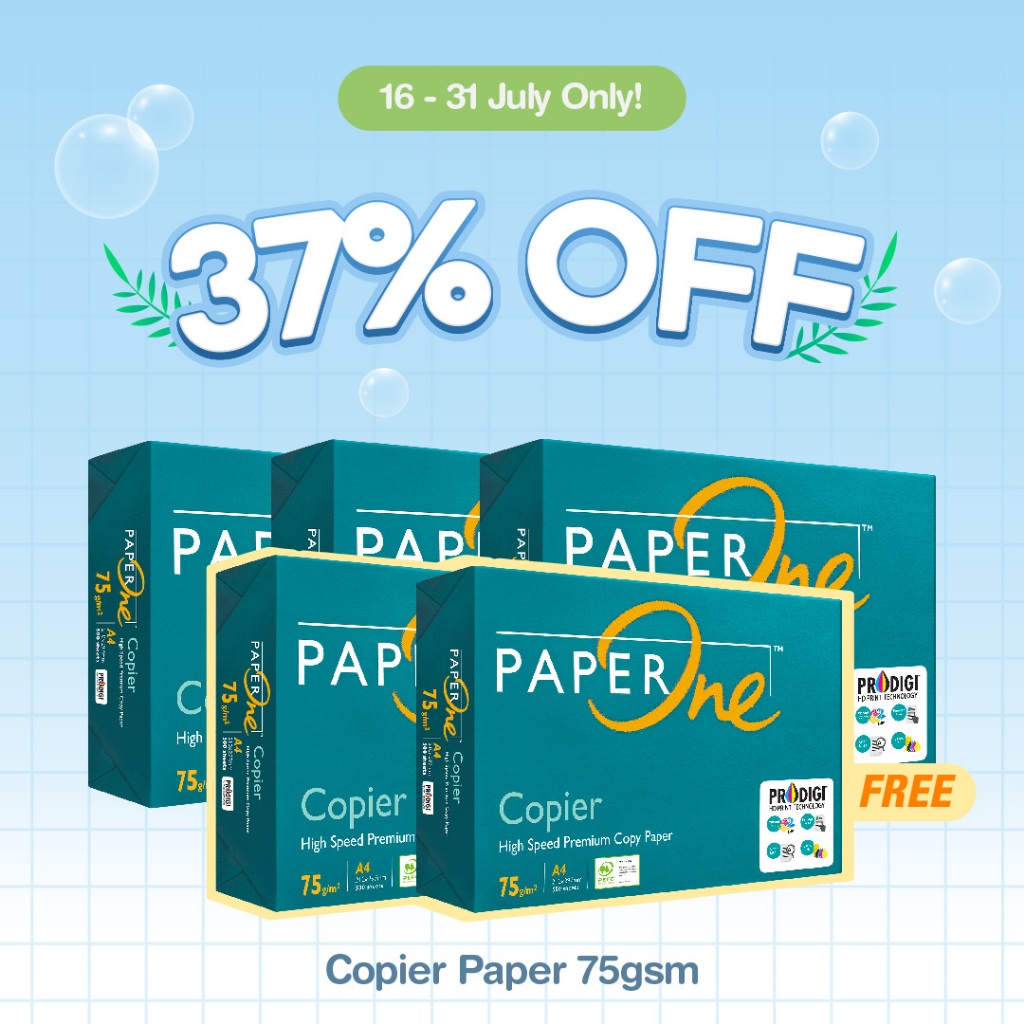 PaperOne™ Copier Paper 70gsm / 75gsm Copy Paper A4 [1 Box] | Shopee Singapore