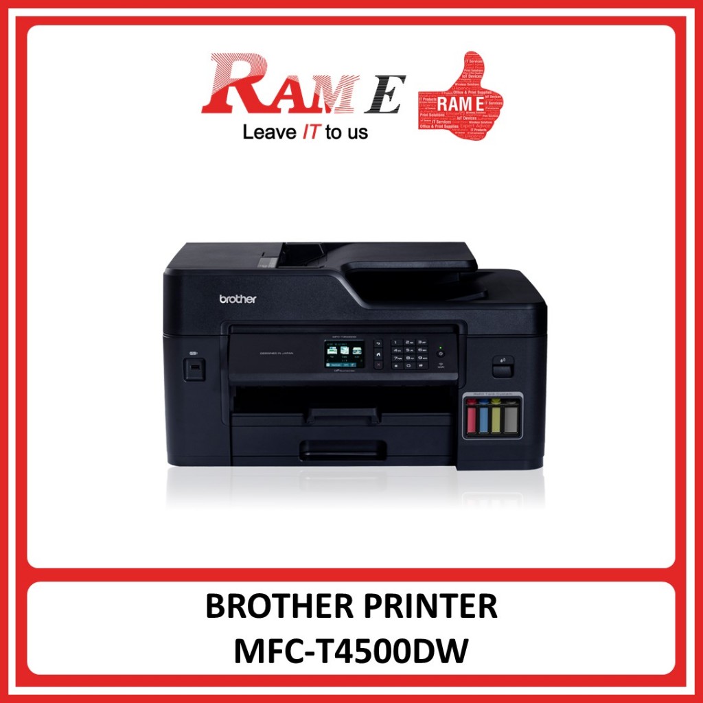 Brother MFC-T4500DW A3 Refill Tank System Printer | Shopee Singapore