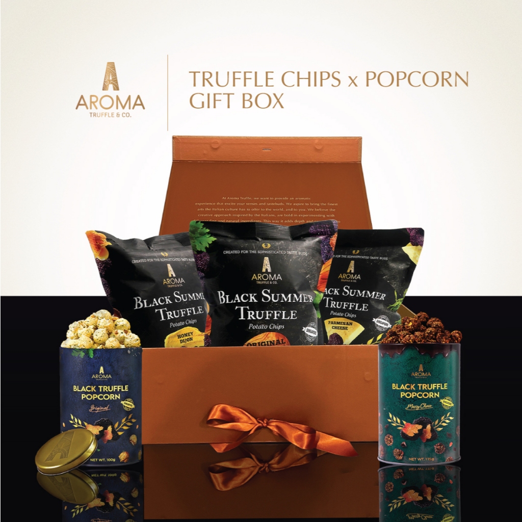 Trufflicious Bundle B: Black Truffle Chips + Truffle Popcorn - Aroma ...
