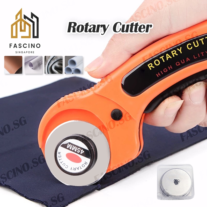 【SG】6PCS 45mm Rotary Cutter Leather Cutting Tool Leather Craft Fabric ...