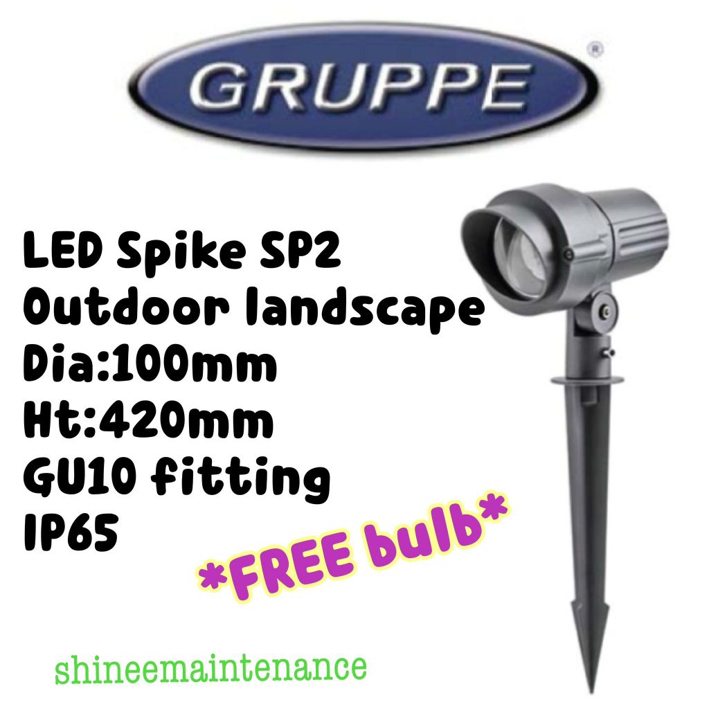 Gruppe LED Outdoor Landscape Garden Spike Light IP65 with FREE GU10 ...