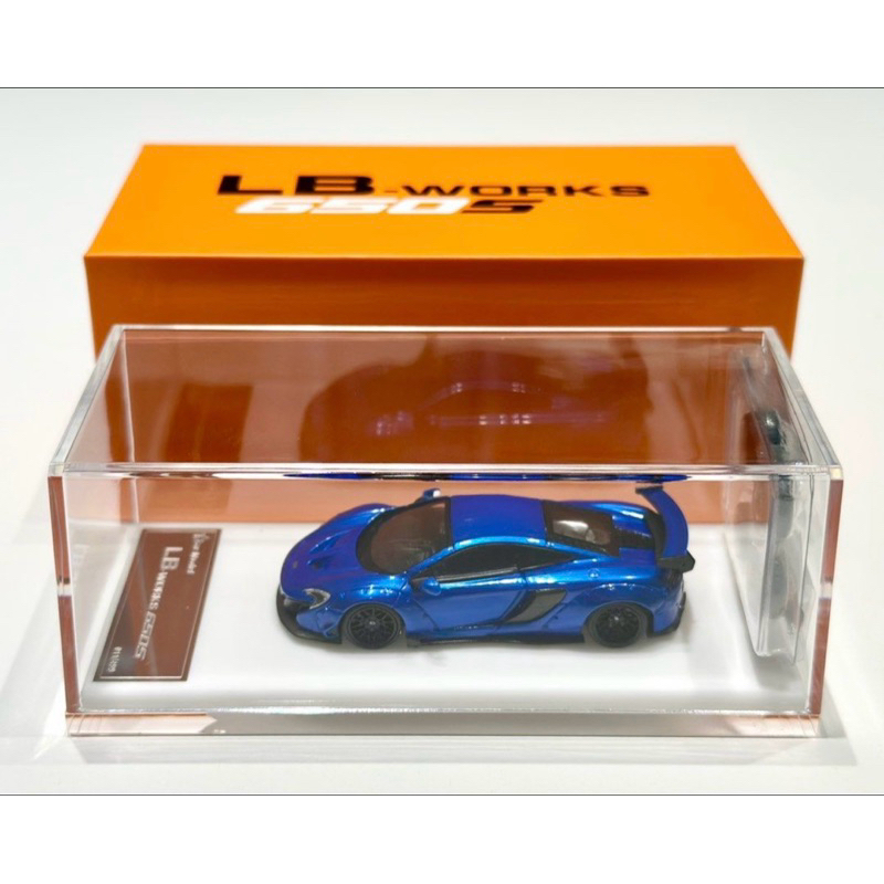1/64 Star Model Liberty Walk LB Mclaren 650S Metallic Blue Premium ...