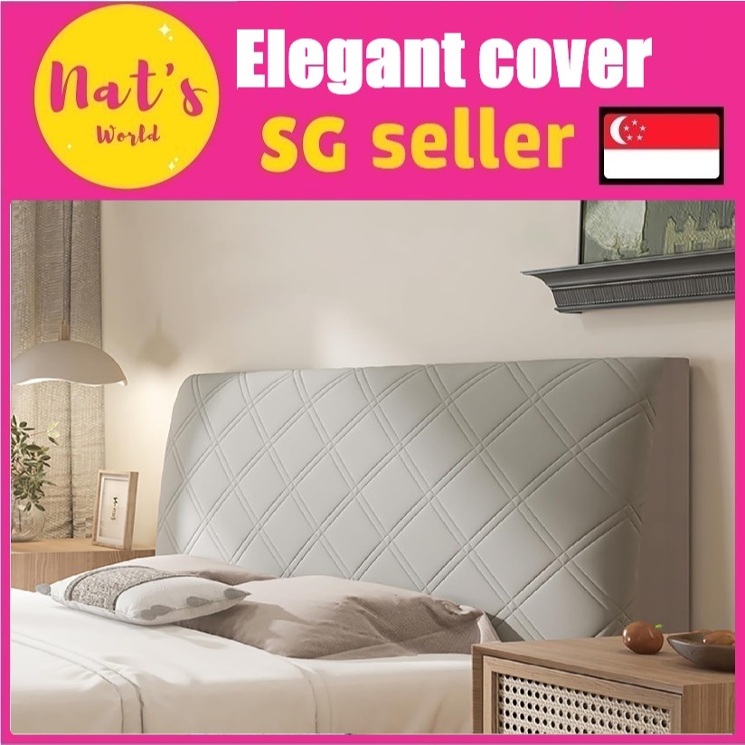 Bedframe Cover Headboard Protector Bed Frames (elegant) | Shopee Singapore