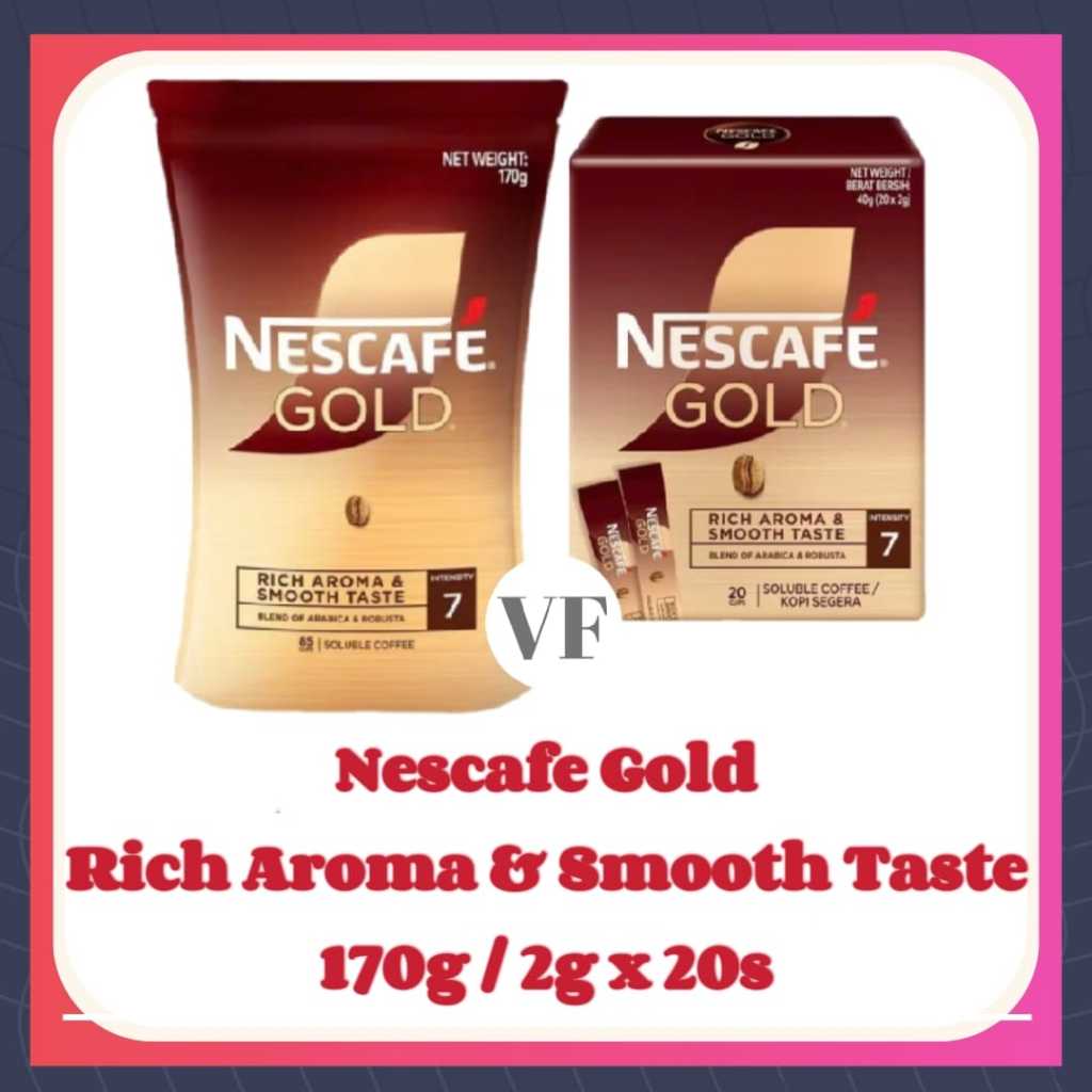 Nescafe Gold - Rich Aroma & Smooth Taste With Golden Roasted Arabica ...