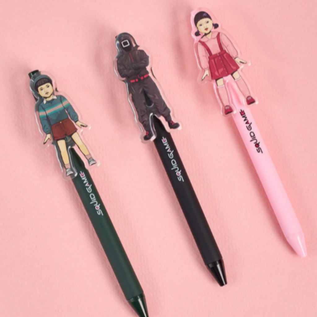 Squid Game 3 x SSG KOLLY Acrylic Gel Pen | Shopee Singapore