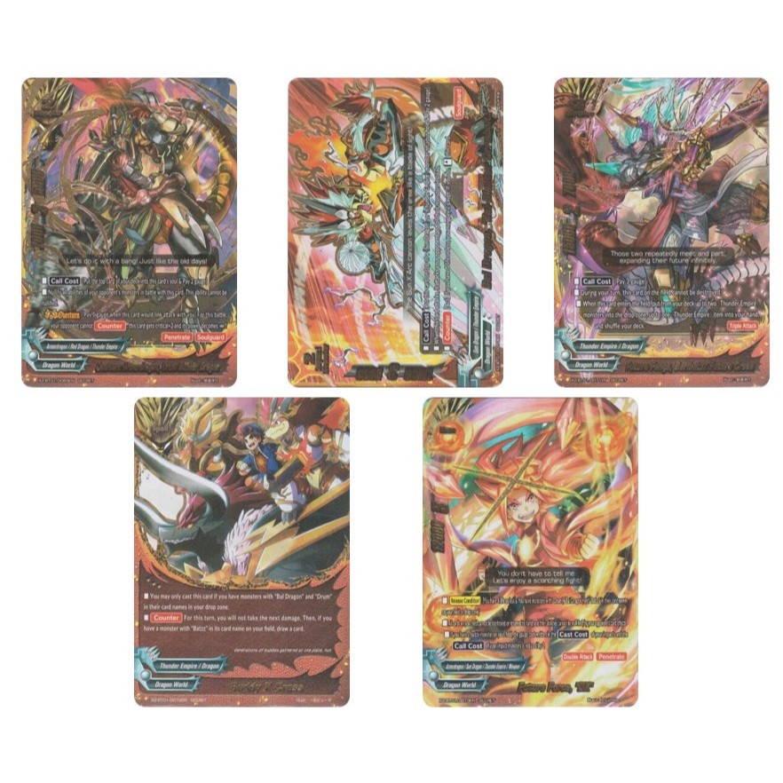 English Futue Buddyfight Bal Dragon, "Bal-Blaster Granbolt!" X2-BT01 ...
