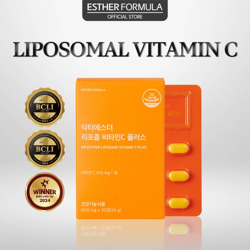 [Esther Formula] Liposome Vitamin C Plus 33g (1,100mg x 30 tablets ...