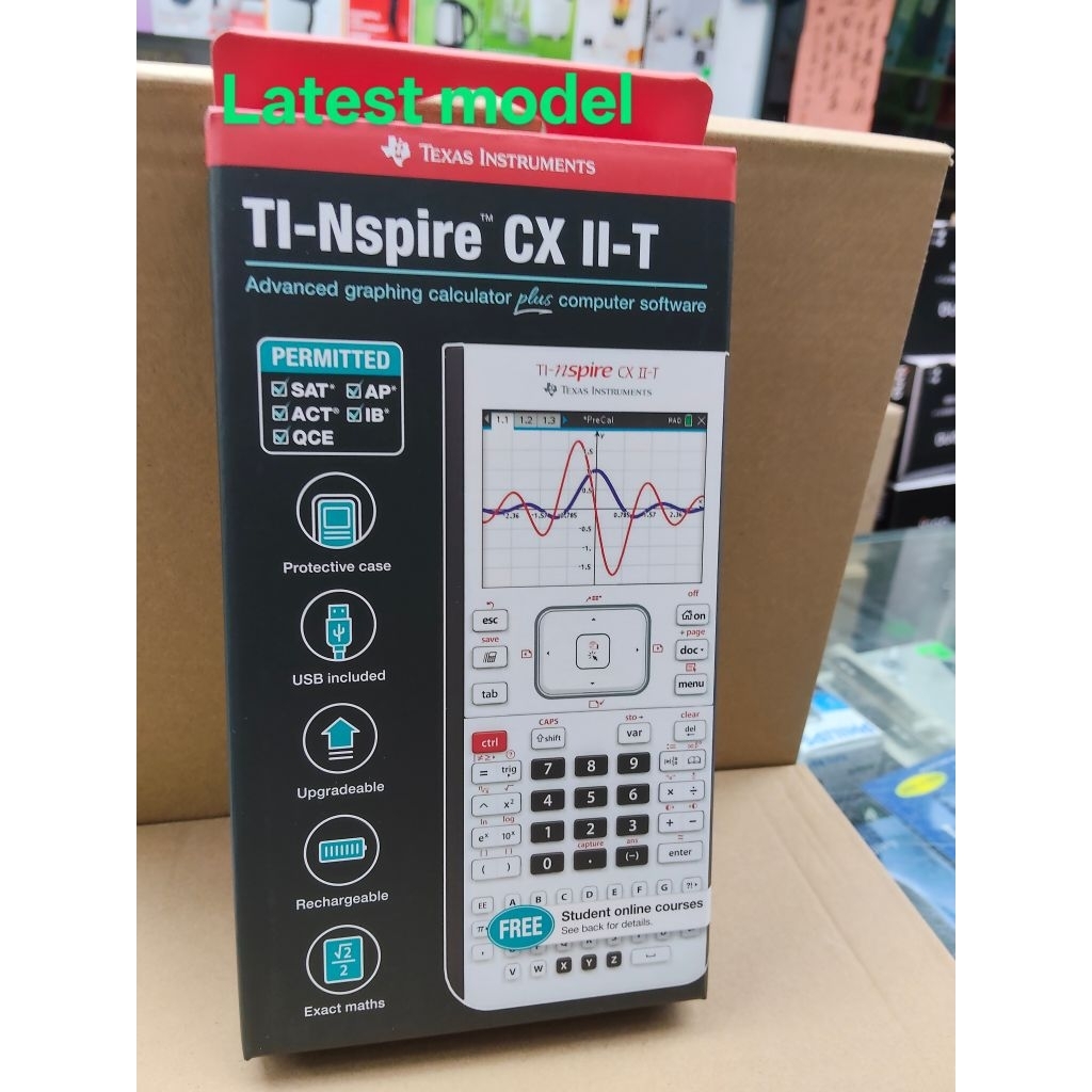 Texas Instruments TI-Nspire CX II-T Graphing Calculator – Advanced ...