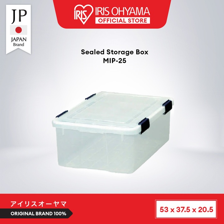 IRIS OHYAMA Sealed Storage box (MIP-25) | Shopee Singapore