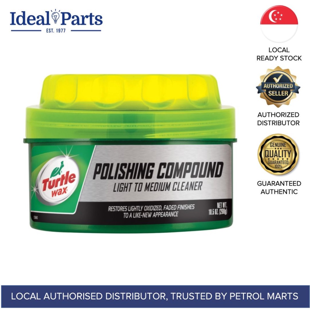 Turtle Wax Rubbing Compound RED 10.5oz (TW230) / Polishing Compound ...