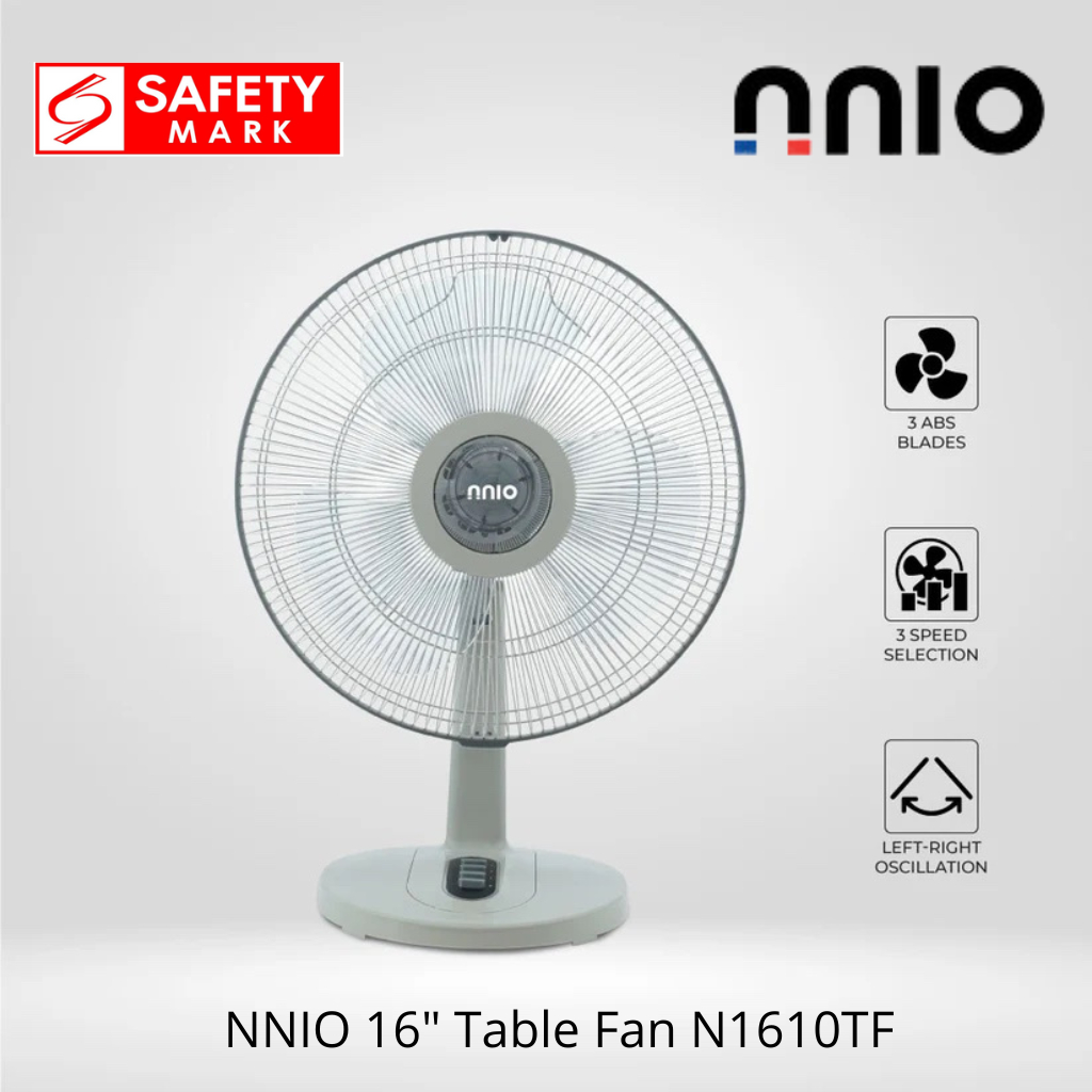 NNIO 16" Table Fan N1610TF | Shopee Singapore