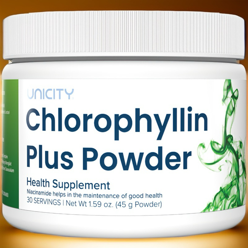 Unicity’s Chlorophyllin Plus Powder for menses, immune system, relieve ...