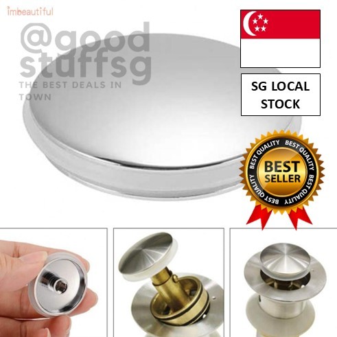 [SG FREE 🚚] 36mm Replacement Sink/wash Basin Waste Plug Cover Simple ...