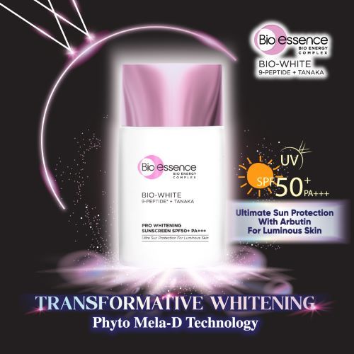 BIO ESSENCE Bio-White Pro Whitening Sunscreen SPF50+ PA+++ 40g | Shopee ...