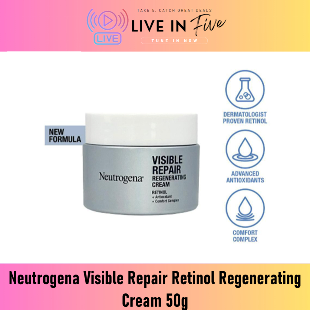 Neutrogena Rapid Wrinkle Repair Retinol Regenerating Cream 48g | Shopee ...
