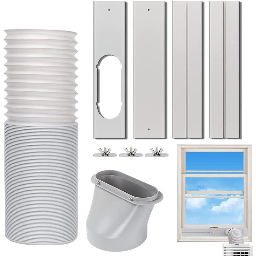 (SG) Counterclockwise universal Air Conditioner Exhaust Pipe /hose ...