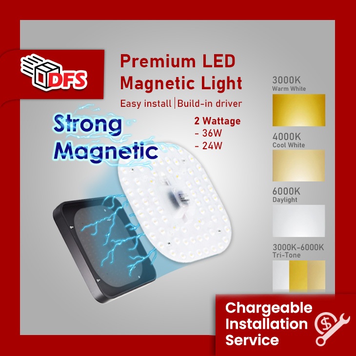 DFS LED LIGHT 24W 36W Ceiling Light Replacement/Magnetic Light/Ceiling ...