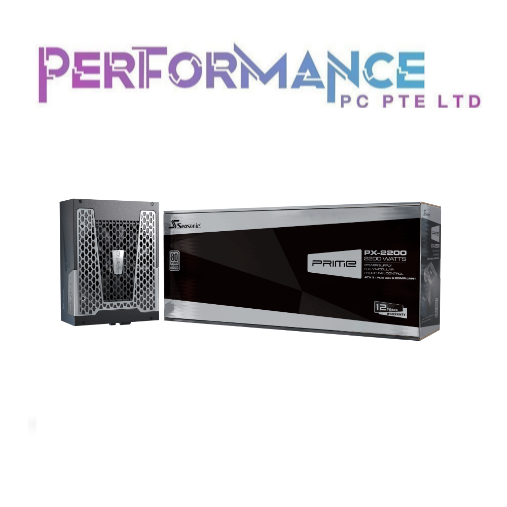 Seasonic Prime PX-2200 (ATX 3) 80Plus Platinum PSU /Fully Modular/ ATX ...