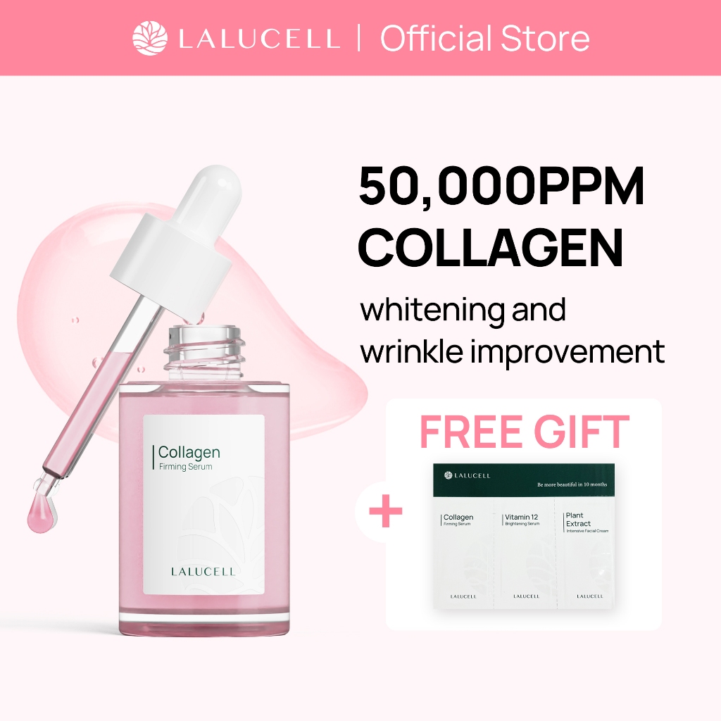LALUCELL Collagen Firming Face Serum 33ml [Anti-wrinkle, Glycerin ...