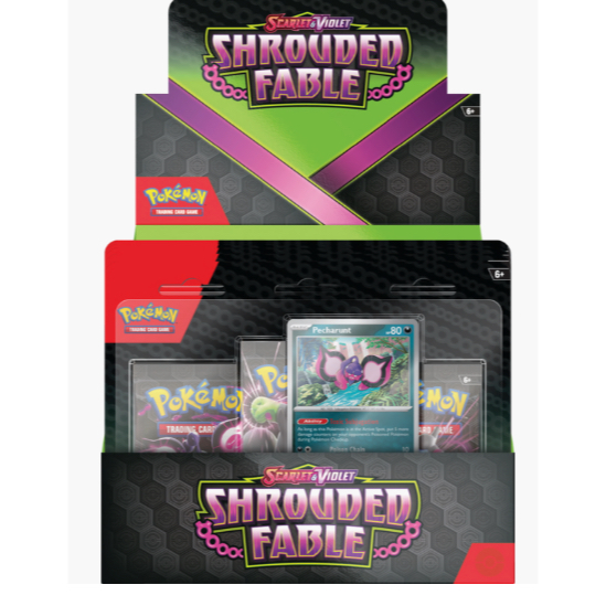 TCG Pokemon Shrouded Fable 3 Blister Pack | Shopee Singapore