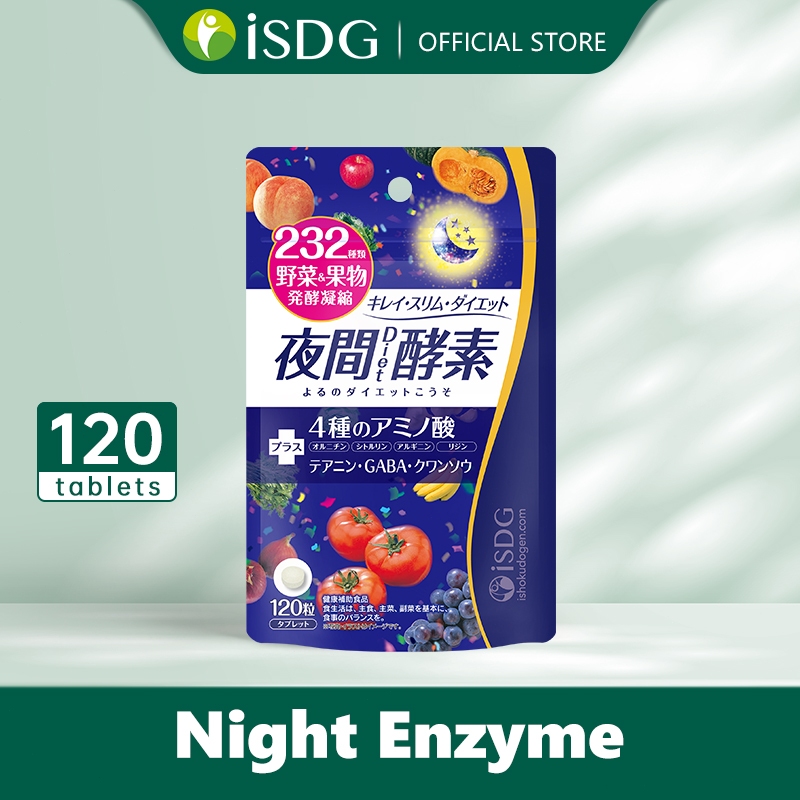 ISDG Japan Night Enzyme Improve metabolism Health Supplement Japanese ...