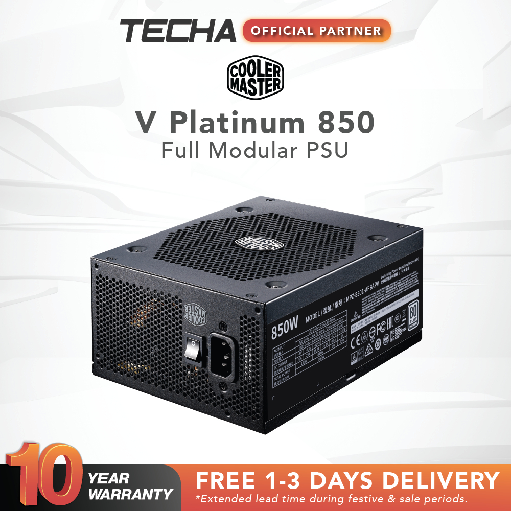Cooler Master V Platinum 850 Full Modular PSU | Shopee Singapore