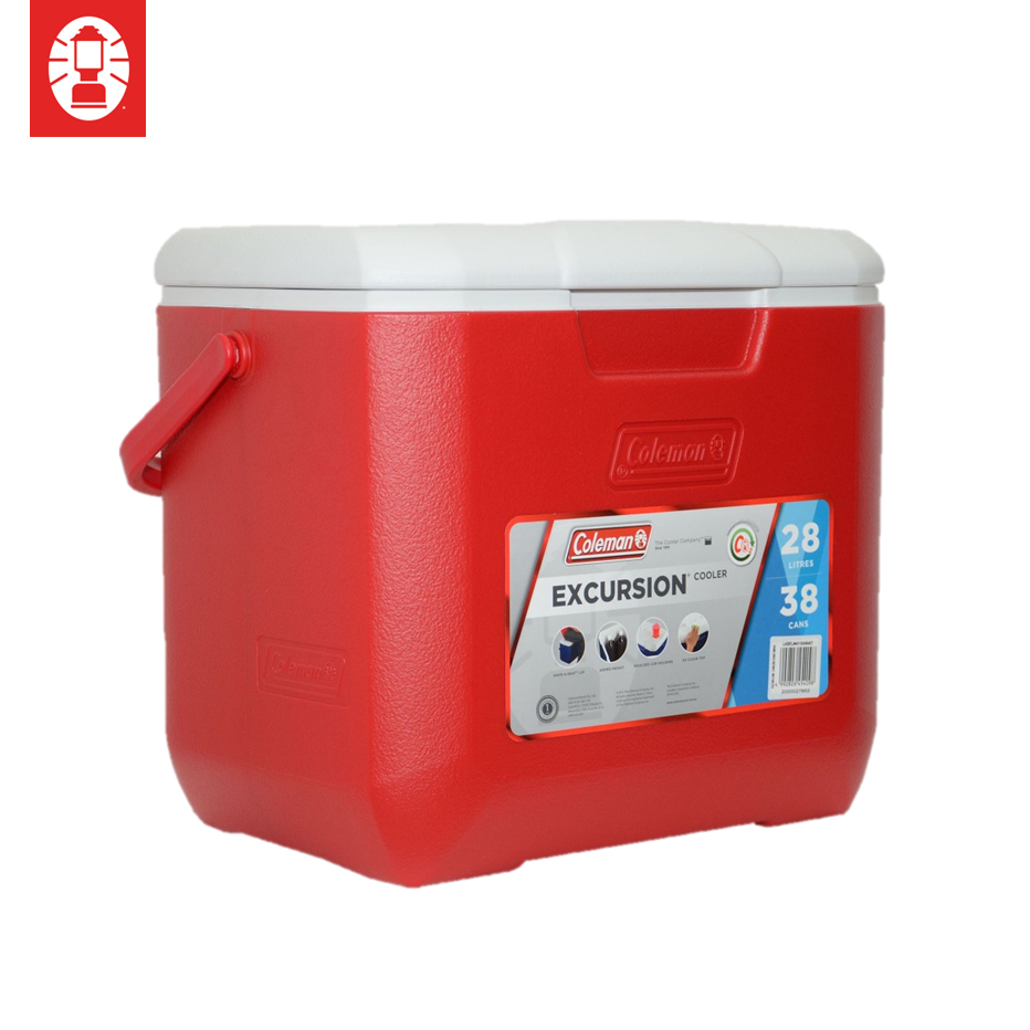 Coleman 30QT/28L Cooler Box (Red) | Shopee Singapore
