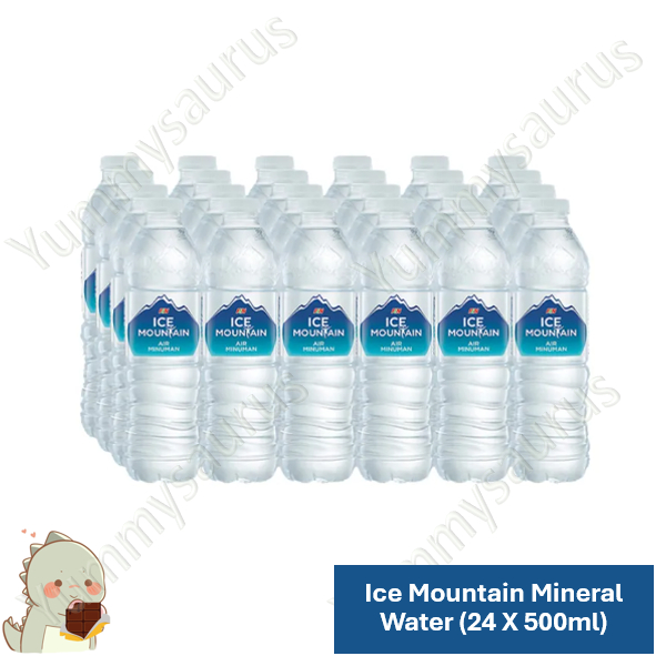 Ice Mountain Pure Drinking Water (500mL x 24 Bottles) | Shopee Singapore