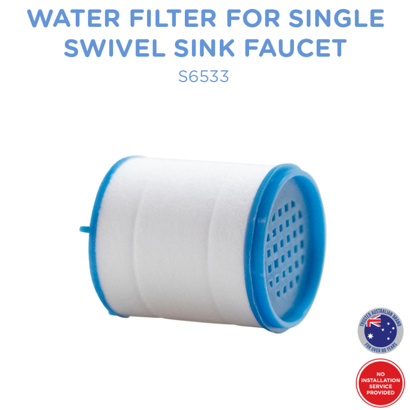 Water Filter For Single Swivel Sink Faucet (S6533) | Shopee Singapore