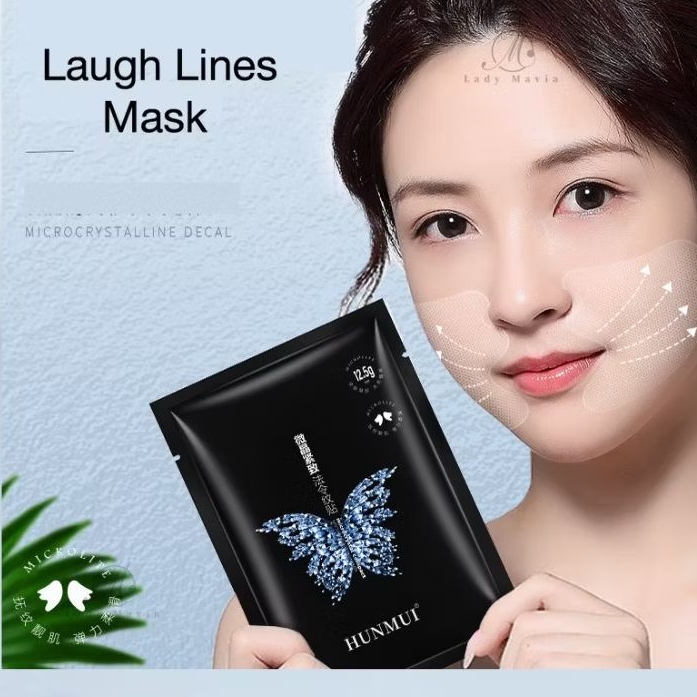 HUNMUI Winkle Fine Lines Patch Face Mask | Forehead | Laugh Lines | Eye ...