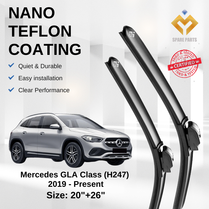 Mercedes GLA Class (H247) 2019 - Present Premium Japan Tech Car Wiper ...