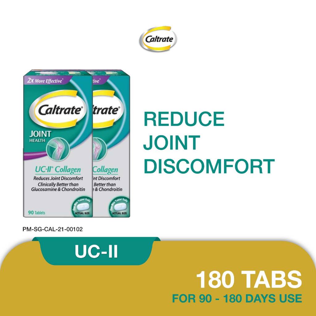 [Bundle of 2] CALTRATE Joint Health UC-II Collagen Supplement, 2X more ...