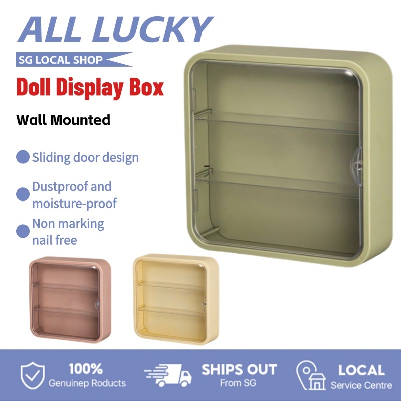 Wall Acrylic Popmart Display Box 3 Layers Blind Box Figurines Display ...