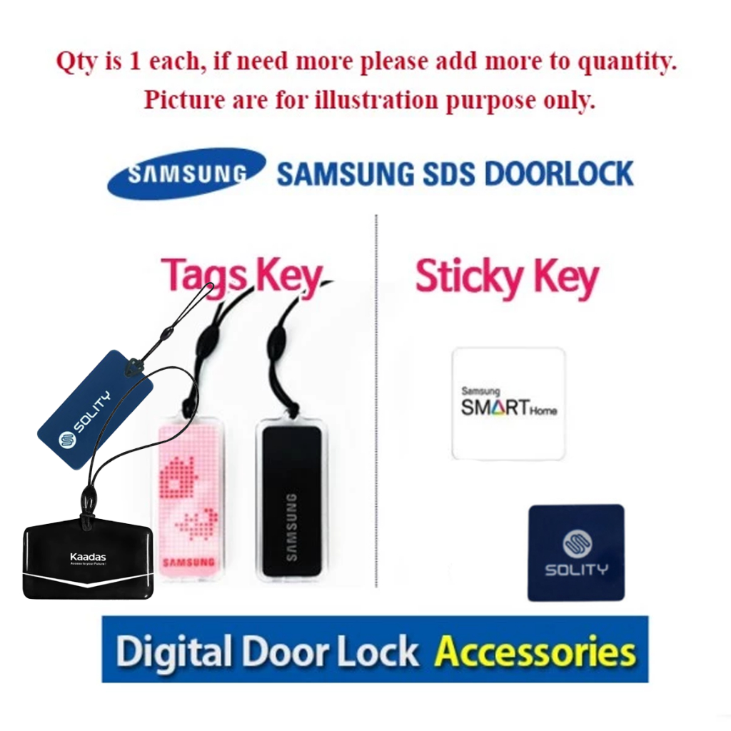 Support Most Digital Door Lock RFID Access Card/RFID Sticker/RFID Key ...