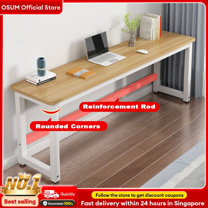 120/140/160CM Study Table Double Computer Desk Home Office Table Double ...