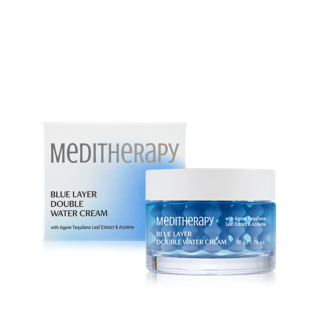 MEDITHERAPY BLUE LAYER DOUBLE WATER CREAM 50g | Shopee Singapore
