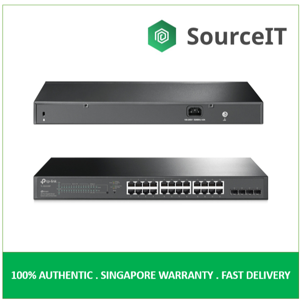 TP-Link TL-SG2428P JetStream 28-Port Gigabit Smart Switch with 24-Port ...