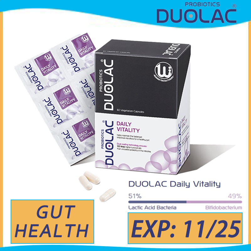 [SG Ready Stocks]Duolac Daily Vitality Probiotic - 60 Vegetarian ...