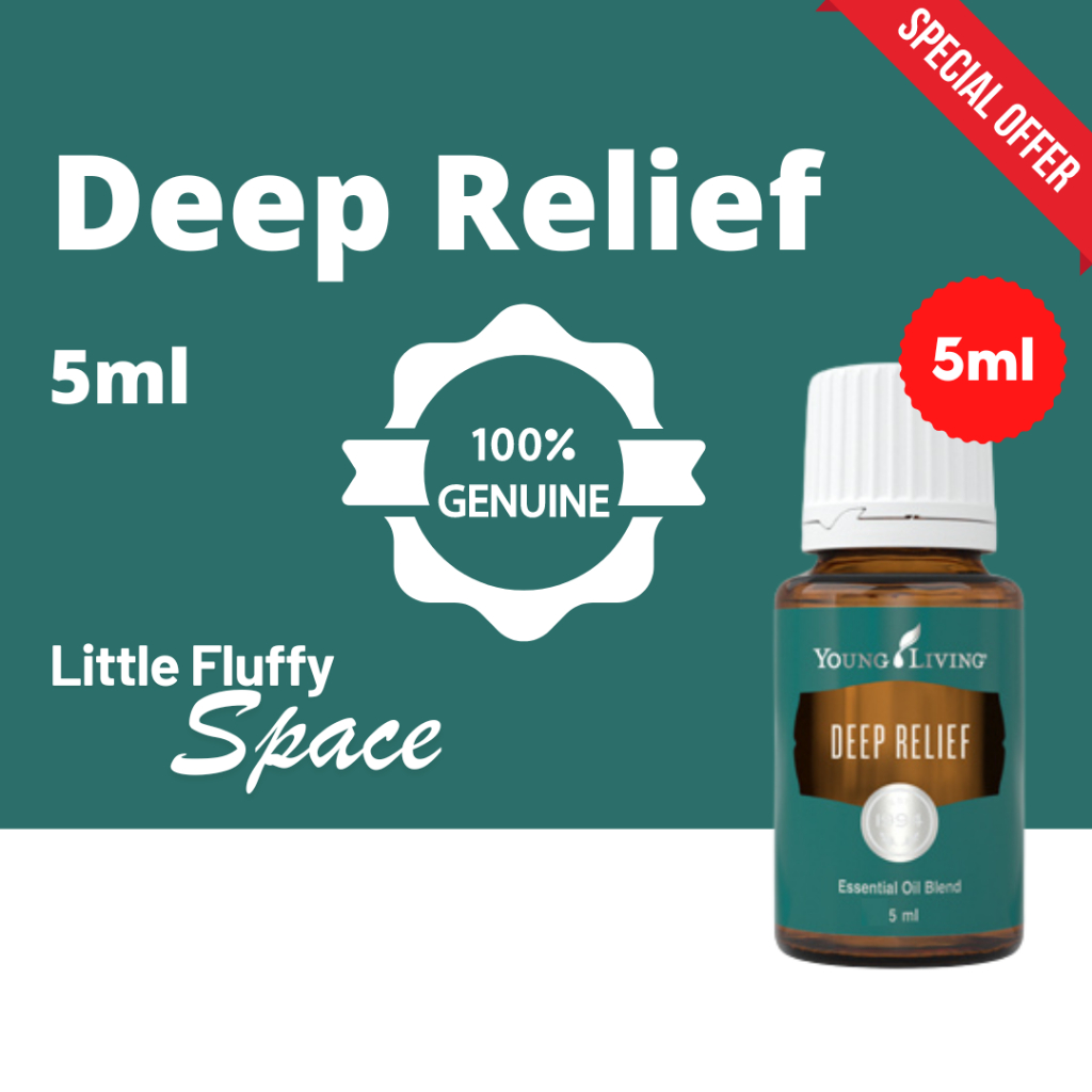 Young Living Deep Relief Essential Oil Blend 5ml - Mfg Sept 2021 ...