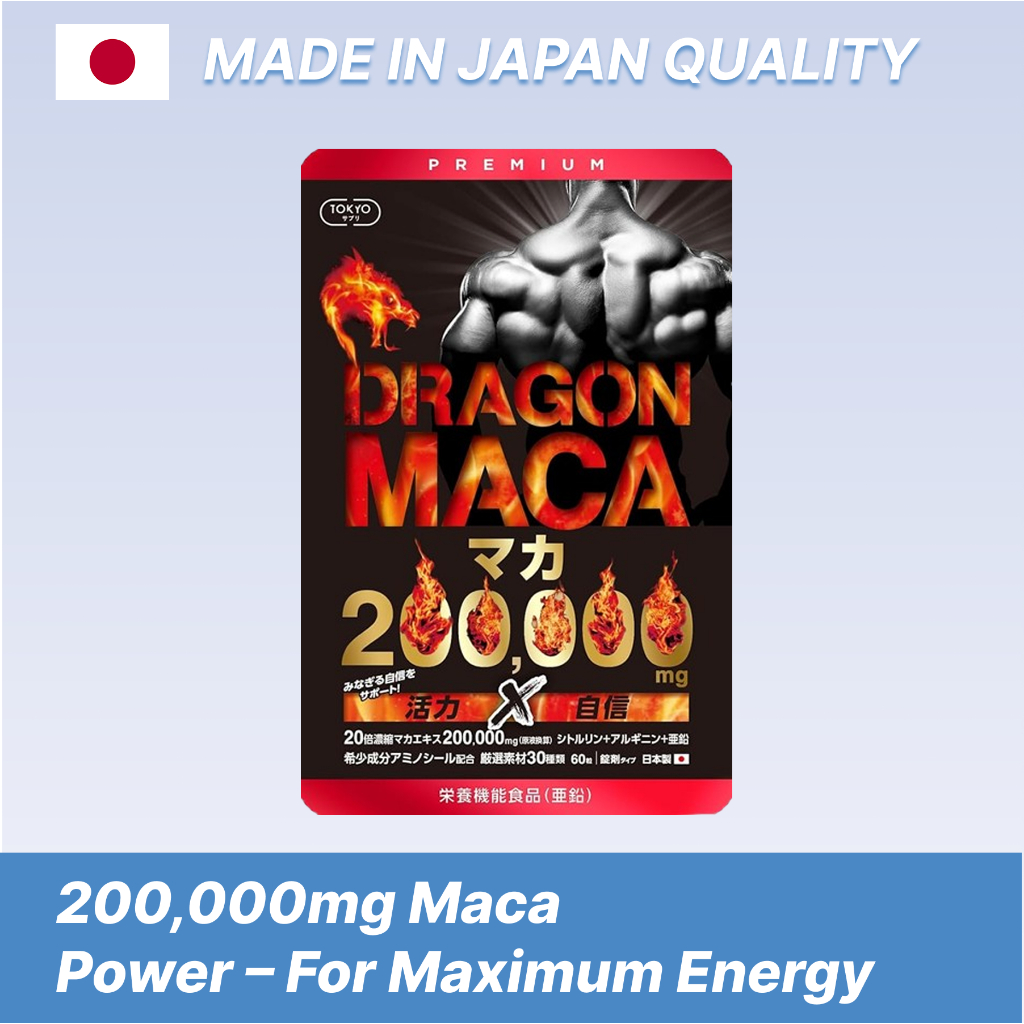 Maca 200,000mg Supplement – L-Arginine, Citrulline, Zinc, Doctor ...