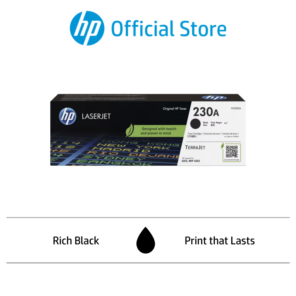 HP 230A Black Original LaserJet Toner Cartridge | Shopee Singapore