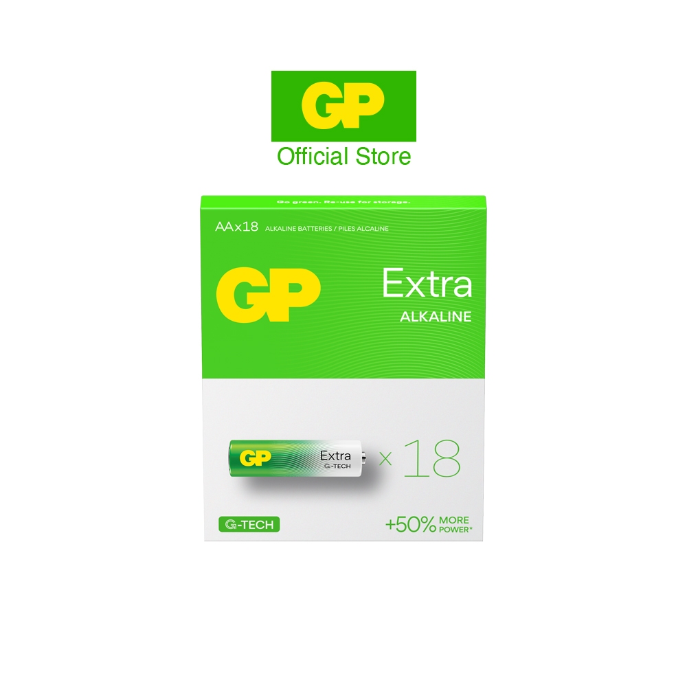 GP Extra Alkaline AA/AAA Battery (18/20/36 pieces) | Shopee Singapore