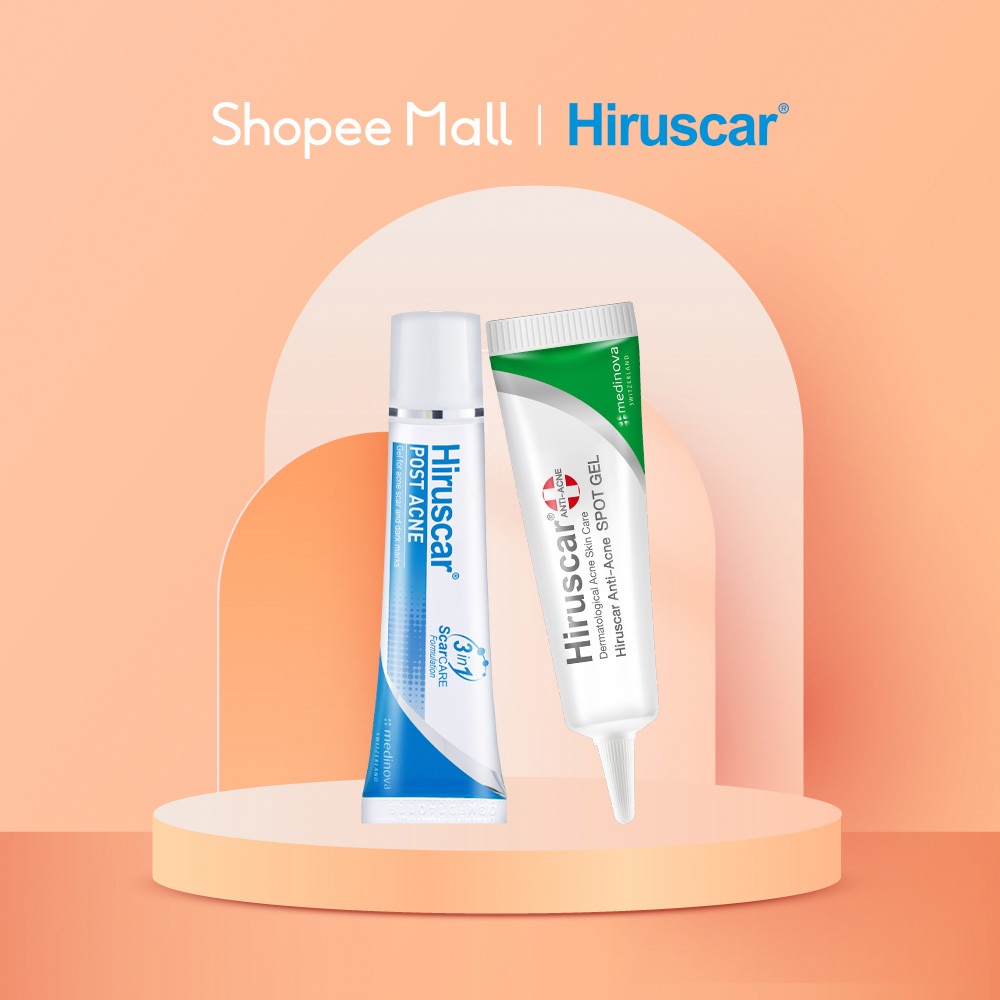 [Hiruscar Official] Post Acne Gel 10g & Anti-Acne Spot Gel 10g Bundle ...