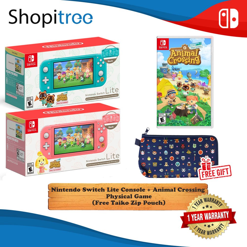 [Local SG Set] Nintendo Switch Lite Animal Crossing: New Horizons Timmy ...