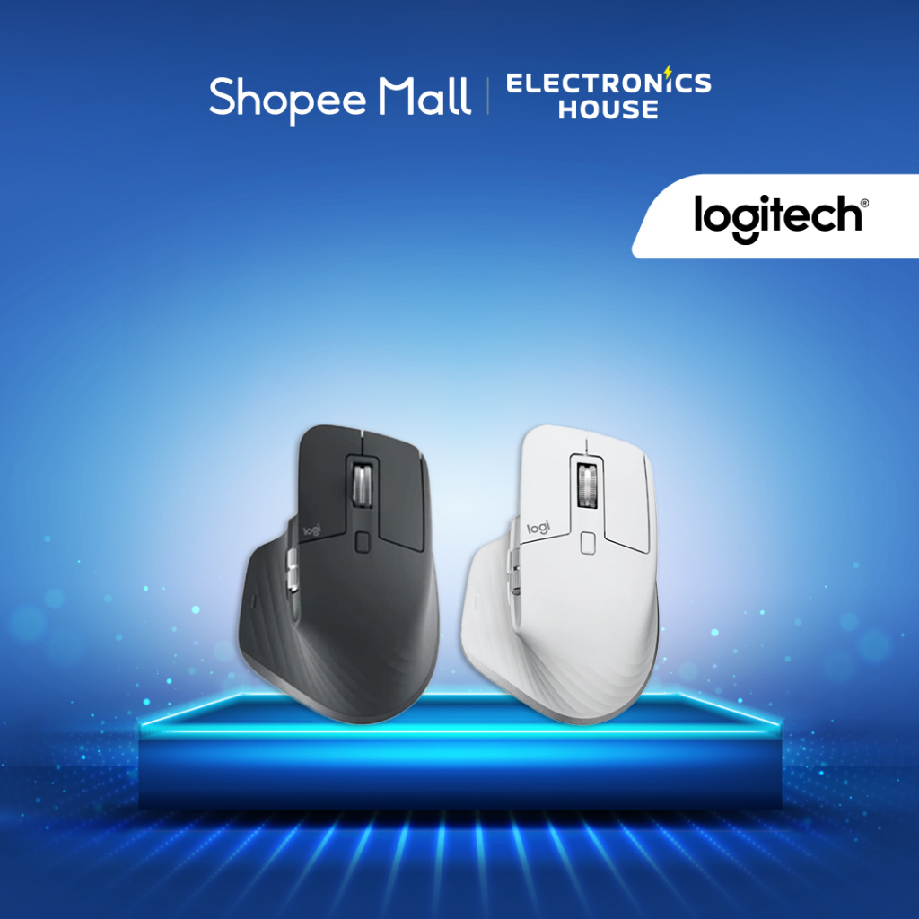 Logitech MX Master 3S Silent Wireless Mouse with Ultra-fast Scrolling ...