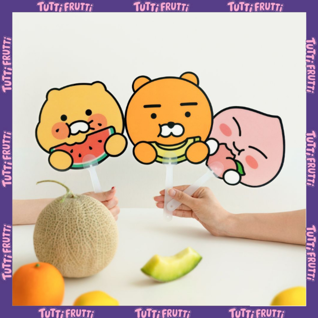 [Kakao Friends] Fruity Summer Fan | Summer Fan Hand Fan Kawaii Cute Fan ...