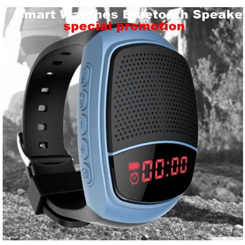 💖READY STOCK💖Smart Watche Bluetooth Speaker Stopwatch Alarm Clock Sport ...