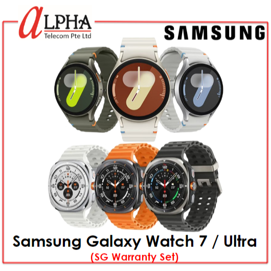 Samsung Galaxy Watch 7 / Ultra Smartwatch *Singapore Warranty Set ...
