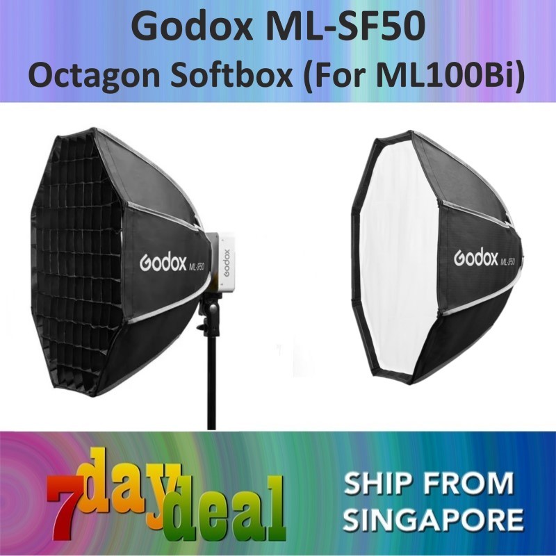 Godox Octagon Softbox ML-SF50 (For ML100Bi) | Shopee Singapore