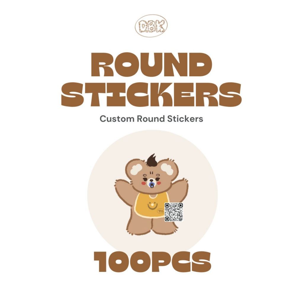 DBK CUSTOM STICKERS (100PCS) | Shopee Singapore